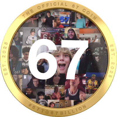 The Official 67 Coin (67) - Price, Charts and Market Cap | CoinMun